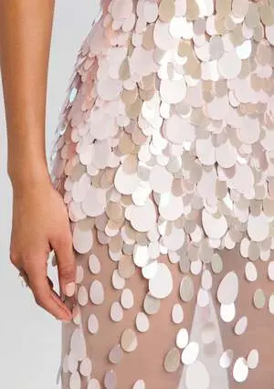 Retrofete Mischa Sequin Dress - Pink