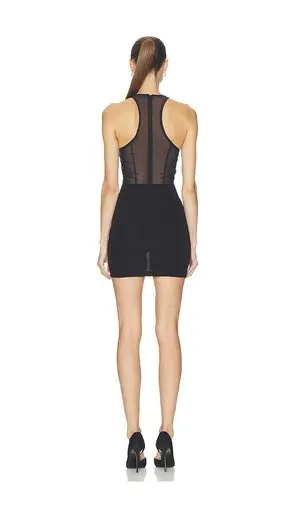 HAELO Wave Lace Mini Dress