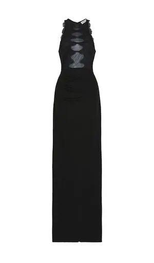 HAELO Wave Lace Evening Dress