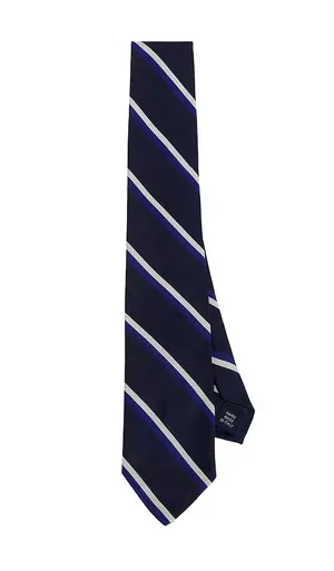 Polo Ralph Lauren Double Stripe Woven Neck Tie - Blue