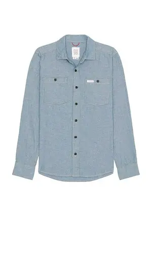 TOPO DESIGNS Utility Chambray Shirt In . Also