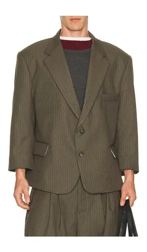 ART COMMUNITY Japanese Wool Blazer In . Also