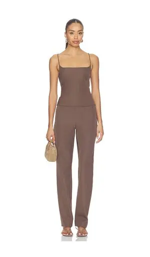 ST. AGNI Silk Canvas Cami