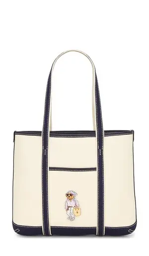 Polo Ralph Lauren Canvas Tote - Cream