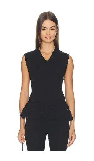 Ganni Ribbed Camis Tanks For Women