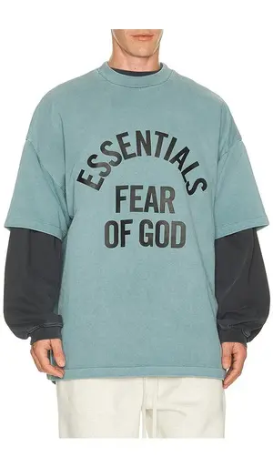 Fear Of God Campus 90's Short Sleeve Tee In . Also