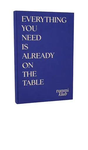 RUMMIKLUBLA Rummi Book Box Game Set - Blue