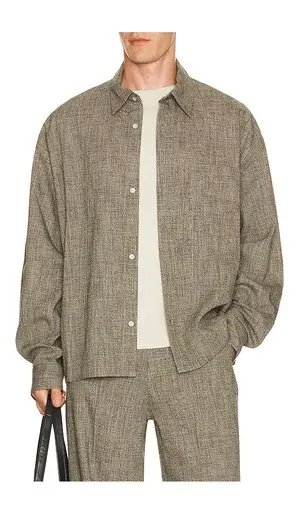 WON HUNDRED Maza Long Sleeve Shirt In . Also