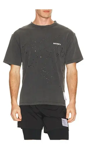 Satisfy Mothtech T-shirt In . Also - Black