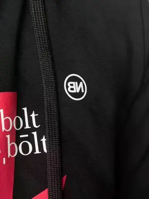 Neil Barrett Thunderbolt-print Hoodie