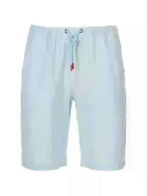 Kiton Linen Drawstring Shorts