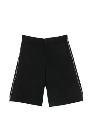 Comme Des Garçons Side-zip Bermuda Shorts