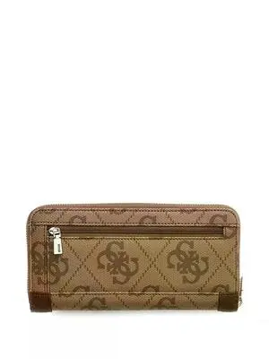 Guess Maxi Karnilla 4g Monogram-pattern Wallet