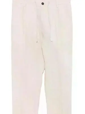Eleventy Pleated Drawstring Trousers