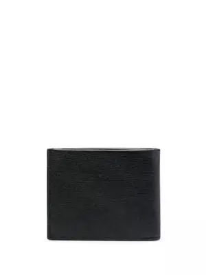 Calvin Klein Logo Stamp Bi-fold Leather Wallet