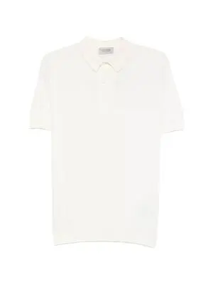 John Smedley Adrian Short-sleeves Polo Shirt - Neutrals