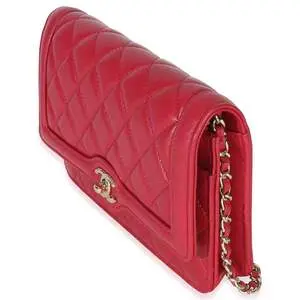 Chanel Quilted Lambskin Wallet On Chain