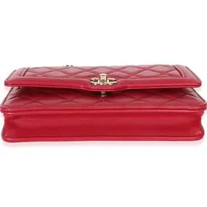Chanel Quilted Lambskin Wallet On Chain