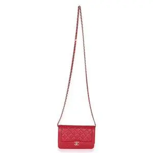 Chanel Quilted Lambskin Wallet On Chain