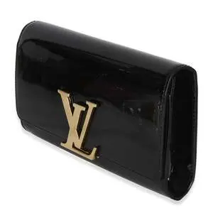 LOUIS VUITTON Patent Louise Clutch