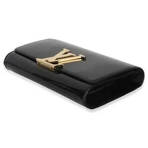LOUIS VUITTON Patent Louise Clutch