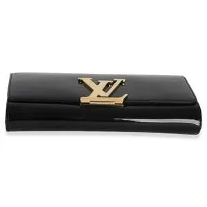 LOUIS VUITTON Patent Louise Clutch