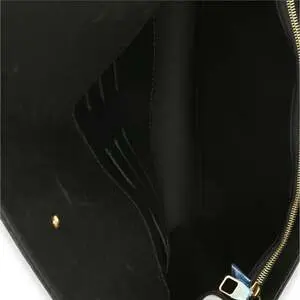 LOUIS VUITTON Patent Louise Clutch