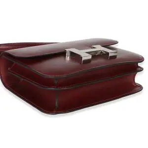 Hermès Rouge H Box Constance 18 Phw - Red