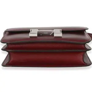 Hermès Rouge H Box Constance 18 Phw - Red