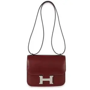 Hermès Rouge H Box Constance 18 Phw - Red