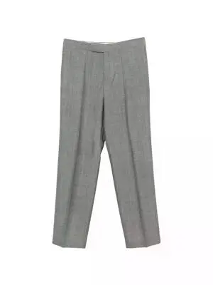 SAPIO Pressed-crease Mohair Trousers