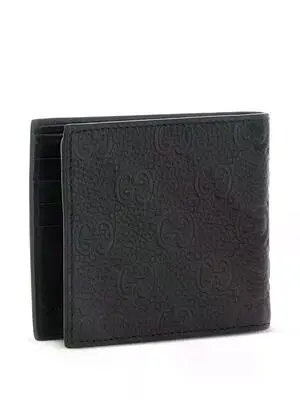 Gucci Gg-embossed Leather Wallet