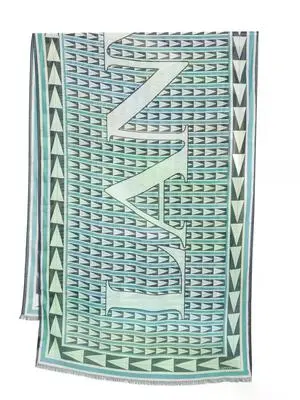 LANVIN Geometric-print Scarf
