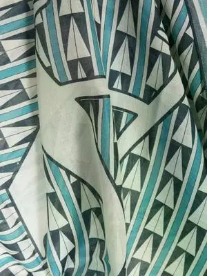 LANVIN Geometric-print Scarf
