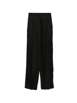 Elisabetta Franchi Black Wash Pants For Women