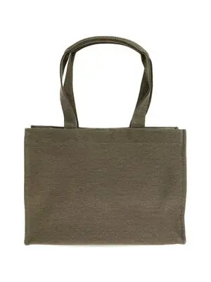 ANINE BING Embossed Logo Tote Bag - Green