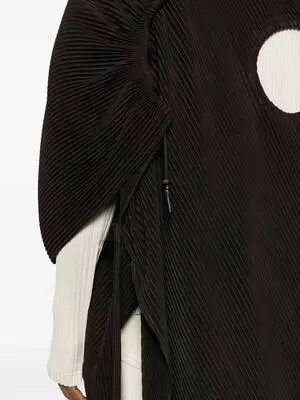 Issey Miyake Pleated Asymmetric Top