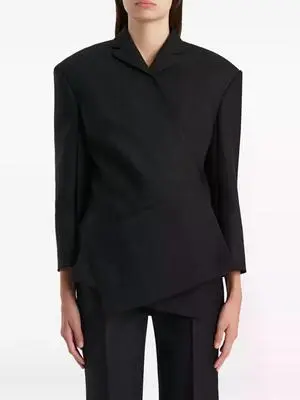 Khaite Wrap Blazer Jacket