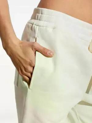 JIL SANDER Drawstring Detail Cotton Track Pants - Neutrals