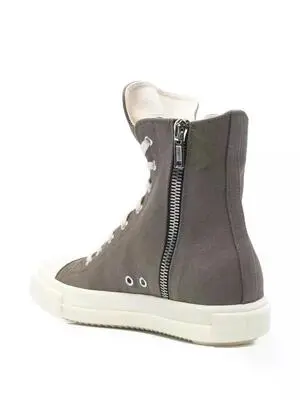 Rick Owens Geobasket High Top Sneakers - Grey