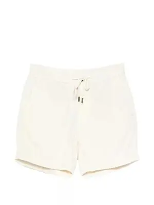 Incotex Drawstring Corduroy Shorts - Neutrals
