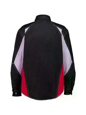 Off-White Colour-block Denim Shirt
