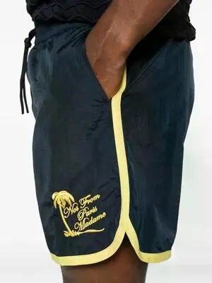 Drole De Monsieur Embroidered Shorts