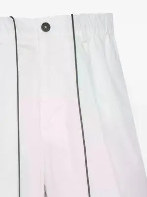 LOW BRAND Drawstring-waist Flap-pocket Shorts