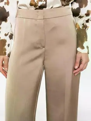 PENNYBLACK Satin Finish Wide-leg Trousers