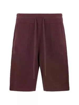 ROBERTO COLLINA Elasticated Shorts - Red