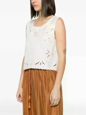 FORTE_FORTE Broderie-anglaise Blouse