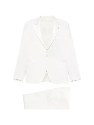Tagliatore Long-sleeves Suit - Neutrals