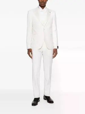 Tagliatore Long-sleeves Suit - Neutrals