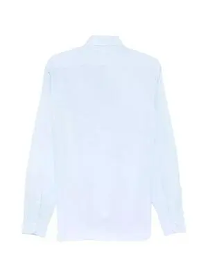BARBA NAPOLI Slub-texture Shirt